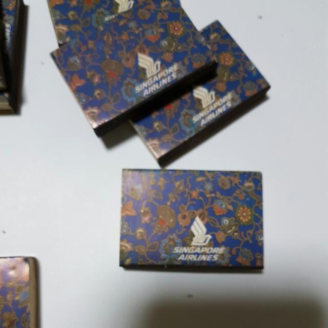 SIA Singapore Airlines Matchbox Vintage , Hobbies & Toys, Memorabilia ...