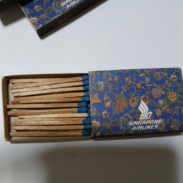 SIA Singapore Airlines Matchbox Vintage , Hobbies & Toys, Memorabilia ...