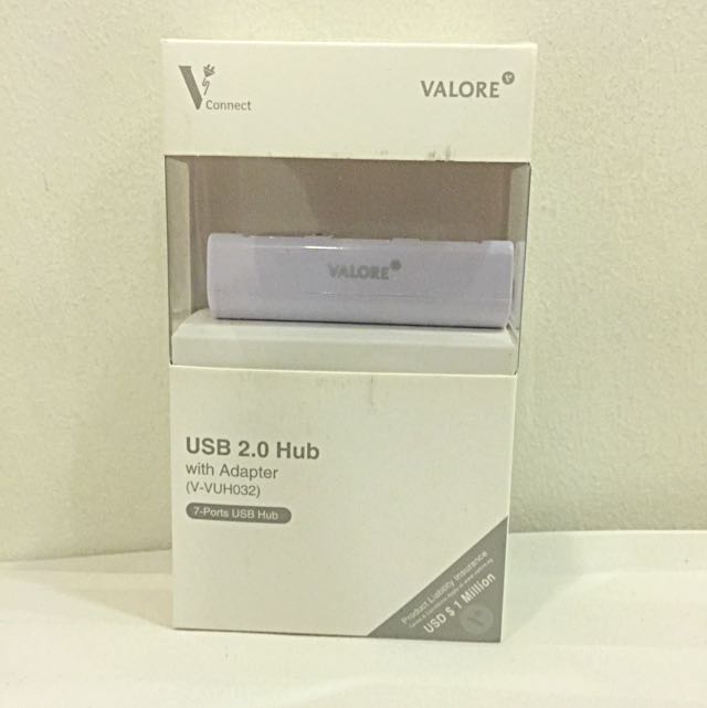 Valore USB 2.0 Hub 7-Ports, Computers & Tech, Parts & Accessories ...