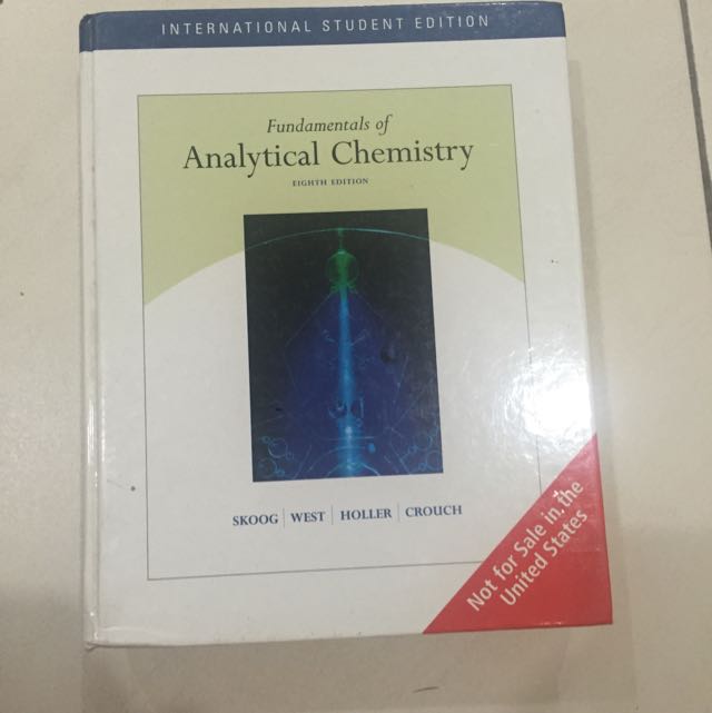 Analytical Chemistry Hobbies And Toys Books And Magazines Textbooks On Carousell