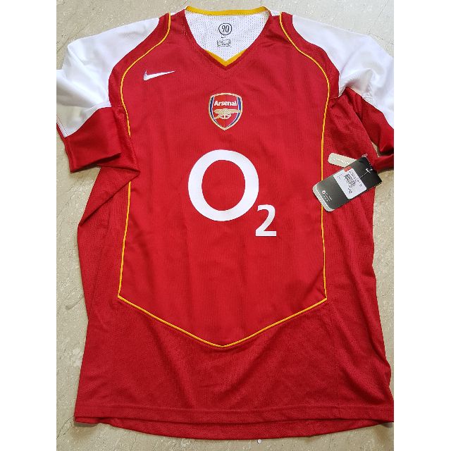Authentic Arsenal 03-04 Invincible Season Home Jersey - Hand Signed by ...