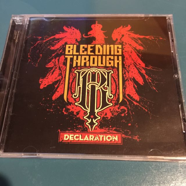 Bleeding Through - Declaration, 興趣及遊戲, 收藏品及紀念品, 明星周邊 - Carousell