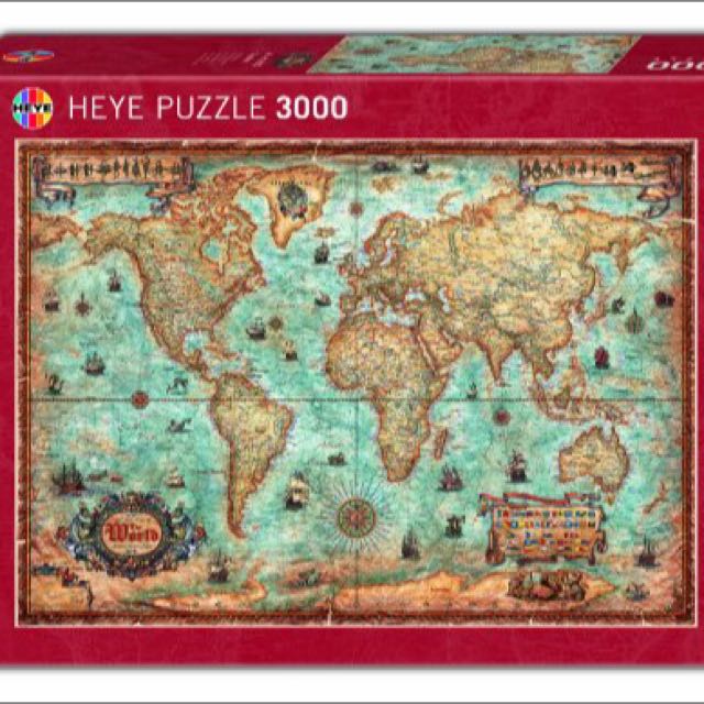 Heye Puzzle 3000 + Poster, Hobbies & Toys, Toys & Games on Carousell