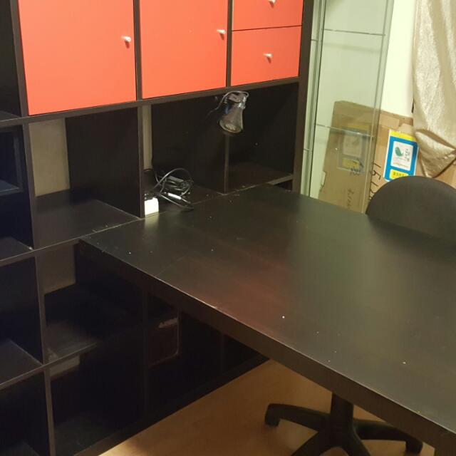 IKEA Rack + Table Set, Furniture & Home Living, Furniture, Tables ...