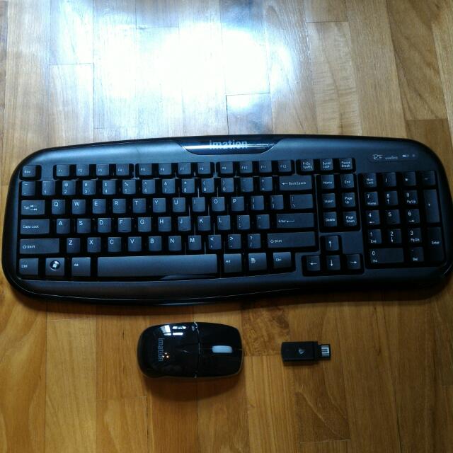 Imation Wireless Keyboard N Mouse, Computers & Tech, Parts ...