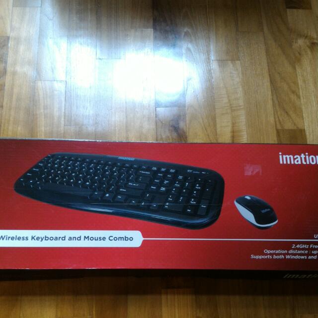 Imation Wireless Keyboard N Mouse, Computers & Tech, Parts ...