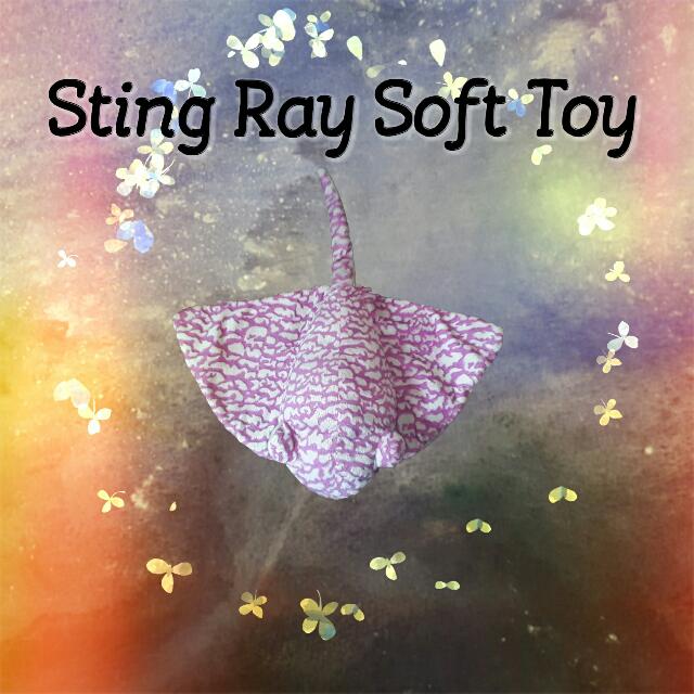 Sting Ray Soft Toy, Hobbies & Toys, Toys & Games on Carousell