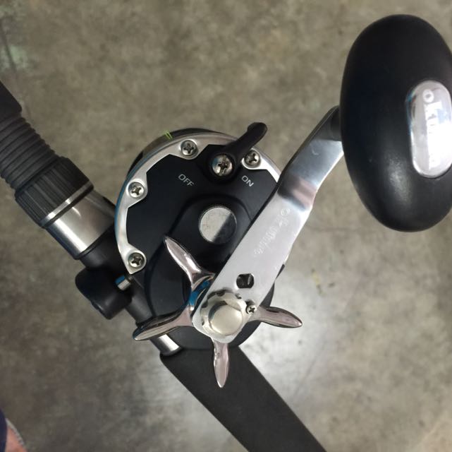 Penn Power Stick & Okuma Convector Overhead Reel, Sports Equipment ...