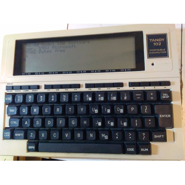 Tandy TRS-80 Model 102 Portable Computer, Computers & Tech, Desktops on ...