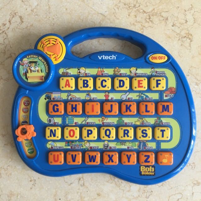 VTECH BOB THE BUILDER - LEARN THE ALPHABETS & SING ALONG, Hobbies ...