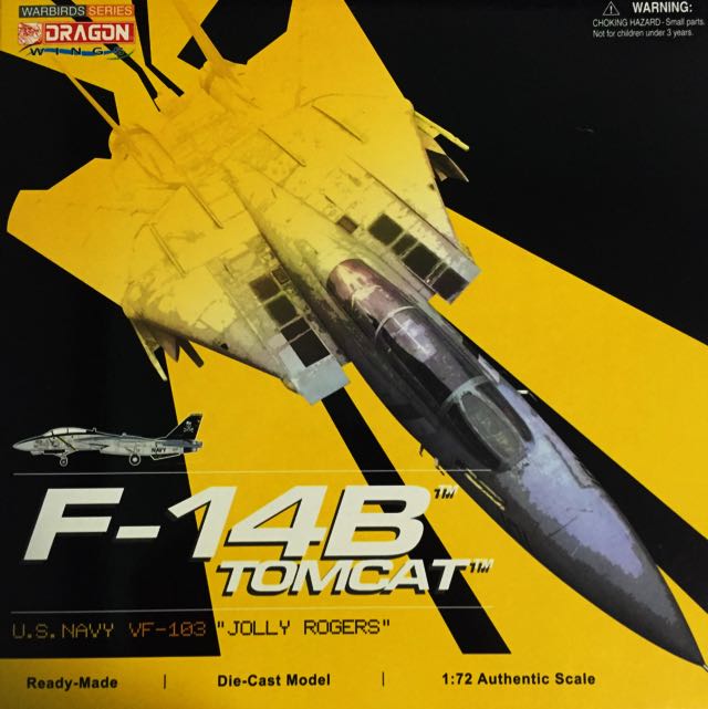 Dragon Models 1/72 F-14B Tomcat "Jolly Rogers" VF-103, Hobbies & Toys ...