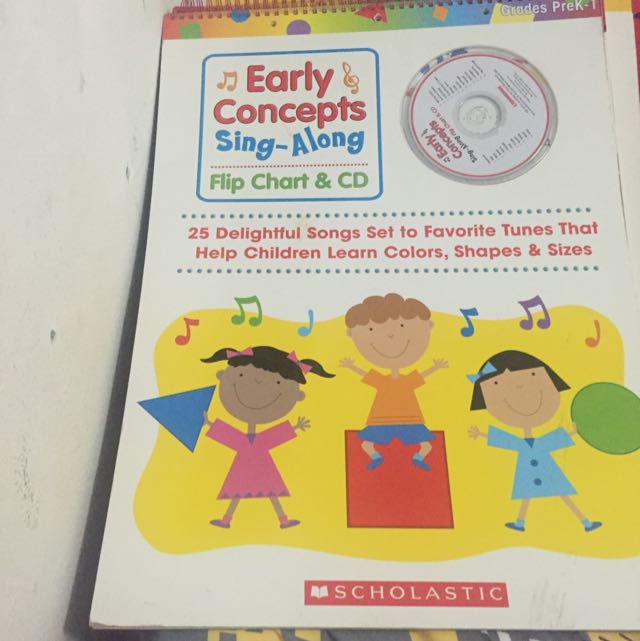 Early Concepts Sing Along 25 Delightful Songs Set To Favourite Tunes ...