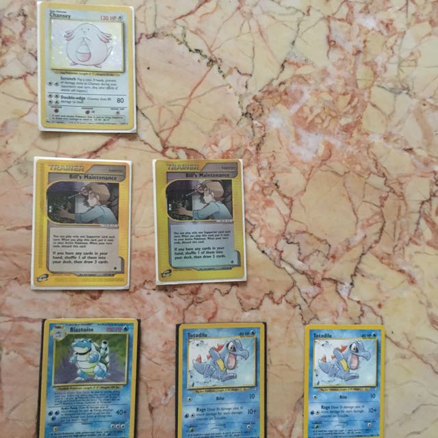 Pokemon 1st Gen Card Water/Normal, Hobbies & Toys, Toys & Games on ...