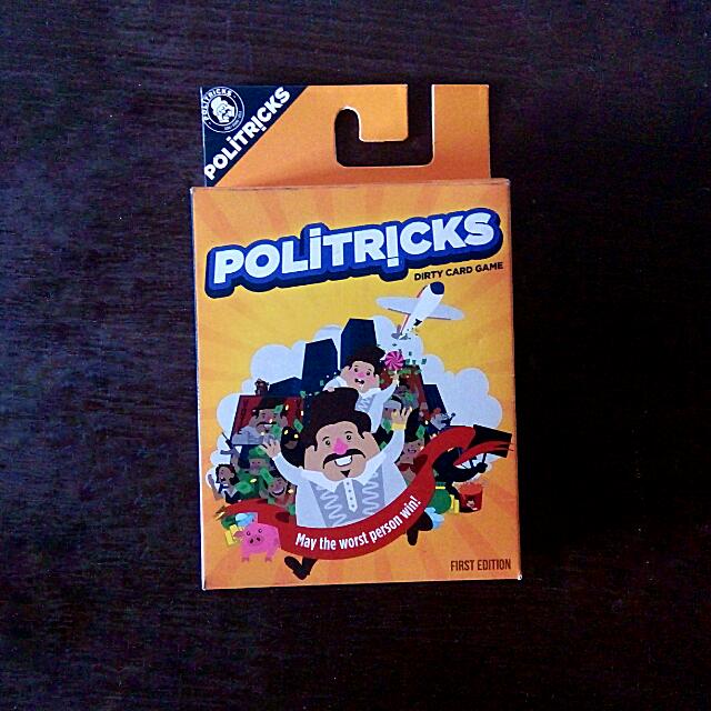 Politricks (Card Game), Hobbies & Toys, Toys & Games on Carousell