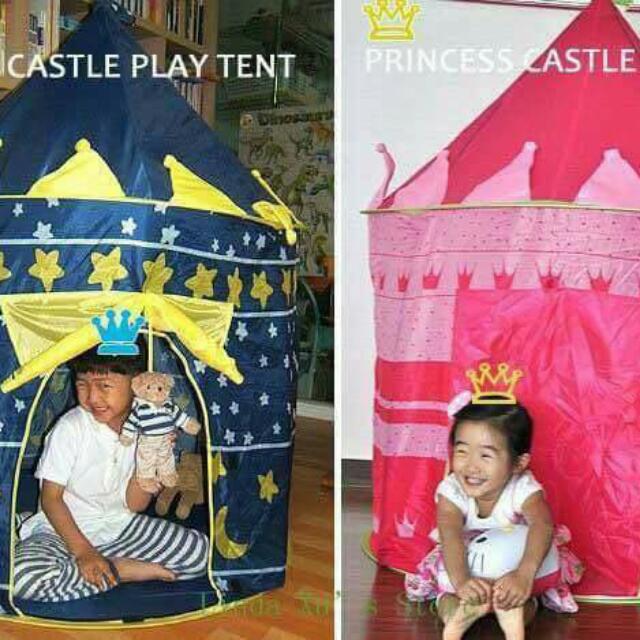 Prince/Princess Castle Tent, Babies & Kids, Infant Playtime on Carousell