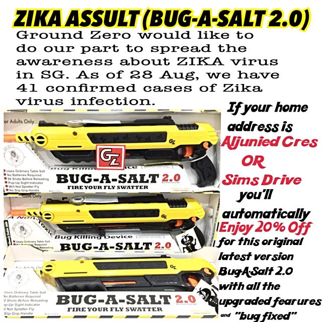 Toy Gun NERF Bug A Salt, Hobbies & Toys, Toys & Games on Carousell