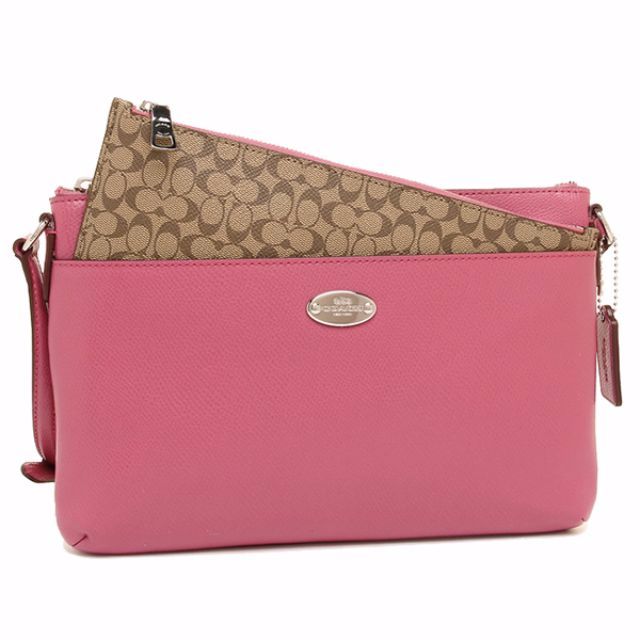 Coach F52881 Crossgrain Leather Crossbody Sling Bag with Removable ...