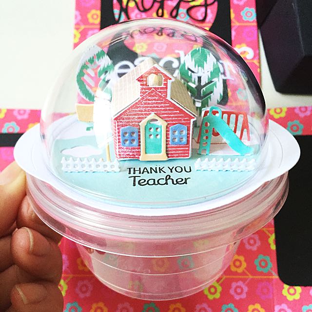 Handmade Teacher Day Explosion Gift Box Card, Design & Craft, Handmade ...