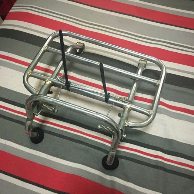 Vespa front rack, Car Accessories on Carousell