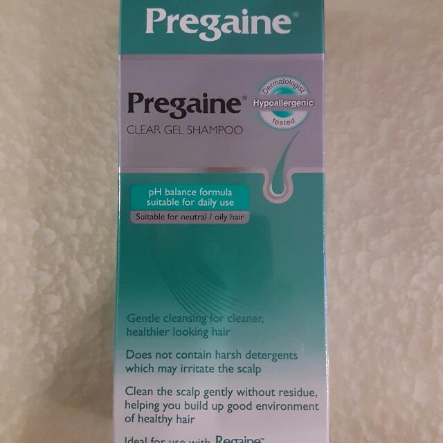 Pregaine Clear Gel Shampoo, Beauty & Personal Care, Bath & Body, Hair ...