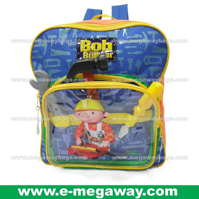 卡通背包 兒童背包 戶外背包Bob the builder Children School Cartoon Characters ...