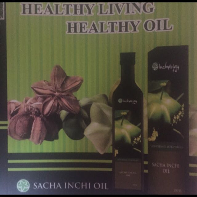 Instocks* Sacha Inchi Oil (250ml) InchaWay, Health & Nutrition, Health ...