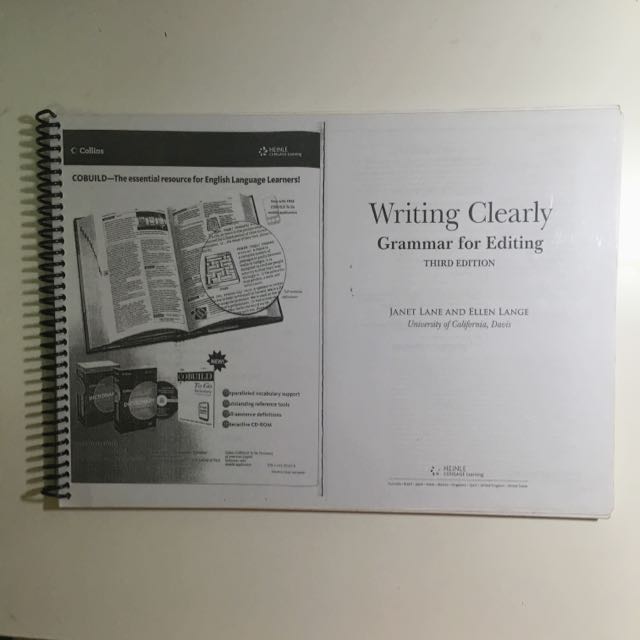 Writing Clearly: Grammar For Editing 3rd Edition, Hobbies & Toys, Books ...