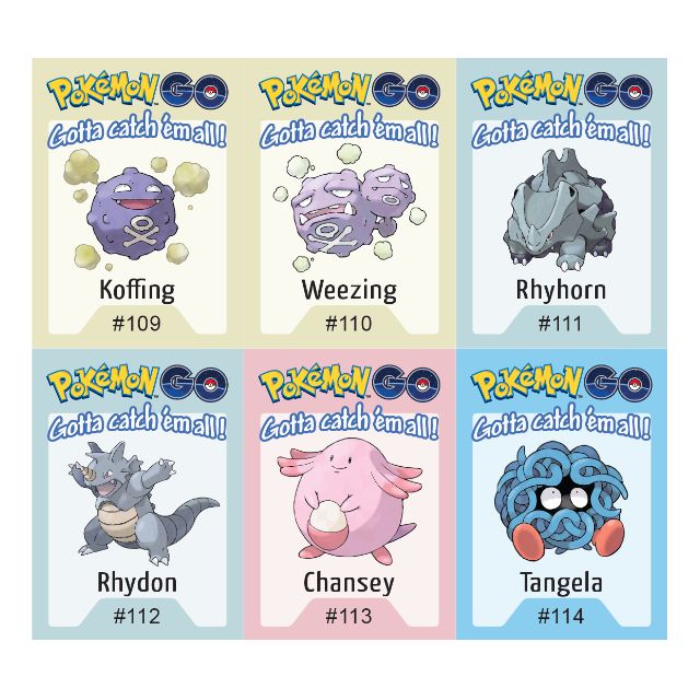 Complete 151 Pokemon Stickers (Pokedex). High Quality Vector Graphics ...