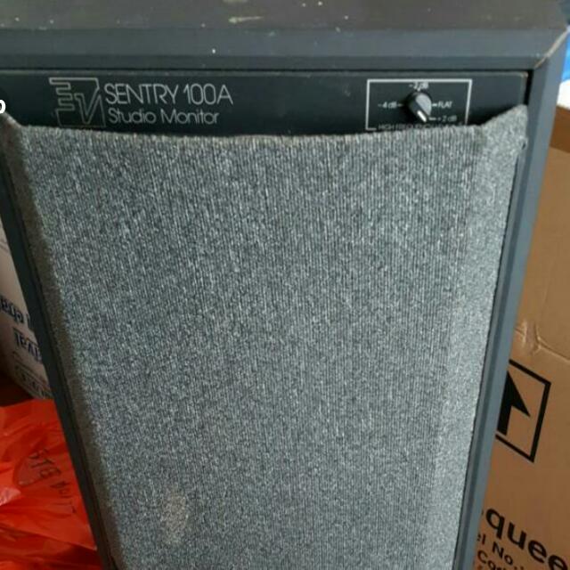 EV Sentry 100A Studio Speaker, Audio, Other Audio Equipment on Carousell
