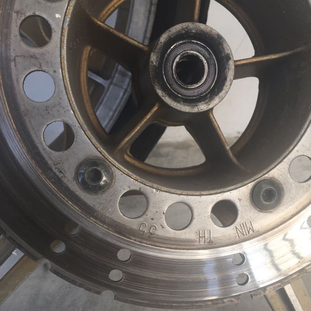 Kawasaki AR125 Original Motor Rims, Motorcycles on Carousell