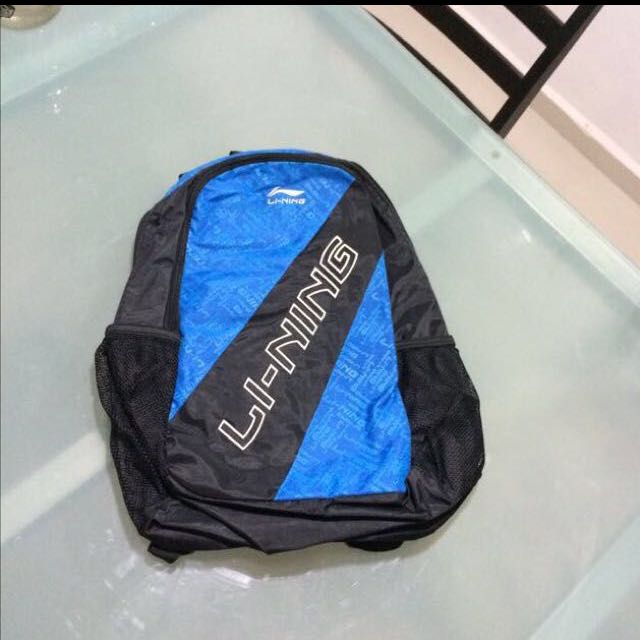 Li-Ning Backpack, Sports Equipment, Sports & Games, Racket & Ball ...