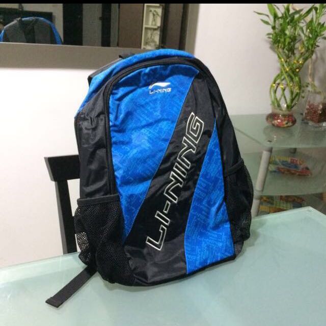 Li-Ning Backpack, Sports Equipment, Sports & Games, Racket & Ball ...