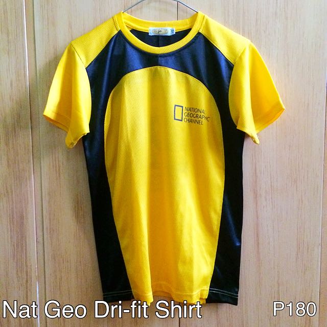 Nat Geo Dri-fit Shirt, Women's Fashion, Tops, Shirts on Carousell
