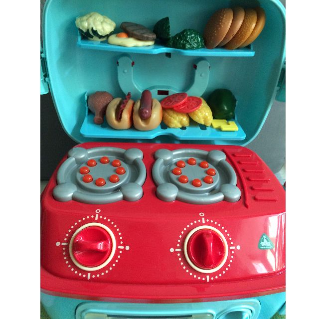 Barbecue and Cooking Set (ELC), Hobbies & Toys, Toys & Games on Carousell