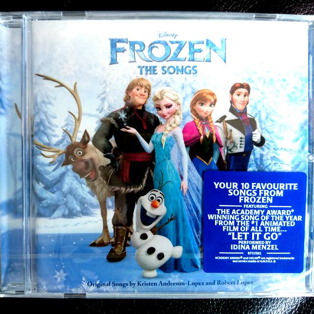 Frozen Album, Hobbies & Toys, Music & Media, CDs & DVDs on Carousell