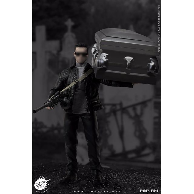 POPTOYS 1/6 F21 Coffin Casket T800 Terminator Arnold POP TOYS, Hobbies ...