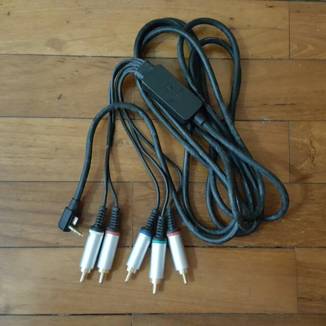 PSP Audio Composite Cable Original, Audio, Portable Audio Accessories ...