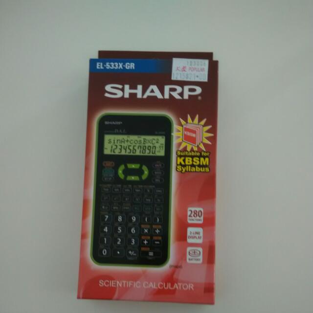 Sharp Calculator, Computers & Tech, Office & Business Technology on ...