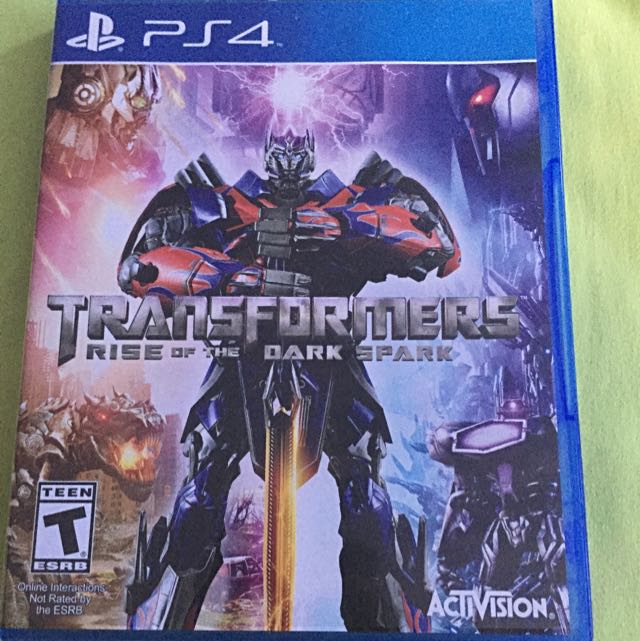 Transformers (ps4), Video Gaming, Video Games, PlayStation on Carousell