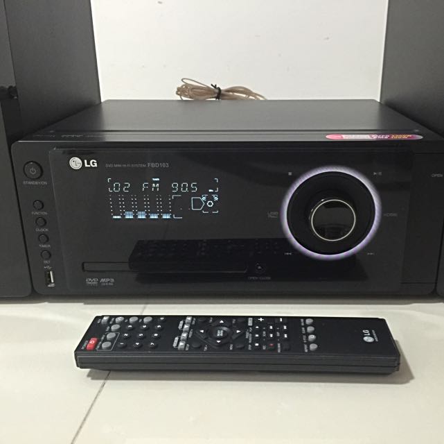 DVD MINI HI-FI SYSTEM - LG FBD103-A0U, TV & Home Appliances, TV ...