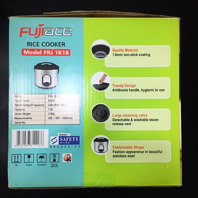Fuji Ace Rice Cooker, TV & Home Appliances, Kitchen Appliances, Cookers ...