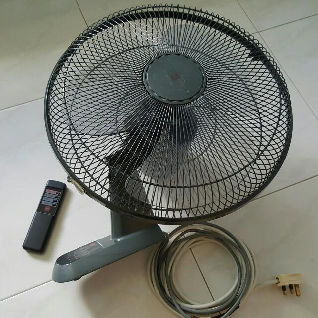 KDK Wall Fan With Remote Control, TV & Home Appliances, Electrical ...