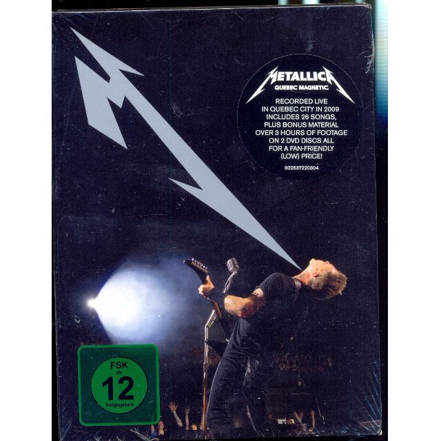 Metallica - Quebec Magnetic - New Live DVD, Hobbies & Toys, Music ...