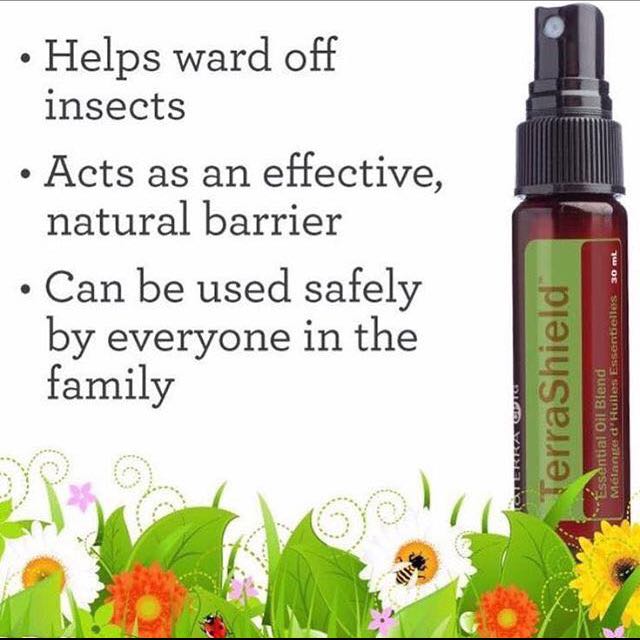 Repellent Blend - TerraShield Essential Oil Spray 30mL, Beauty ...