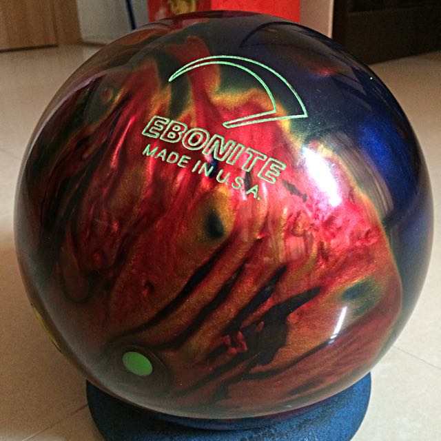 Reactive Bowling Ball - Tornado by Ebonite, Sports Equipment, Sports ...