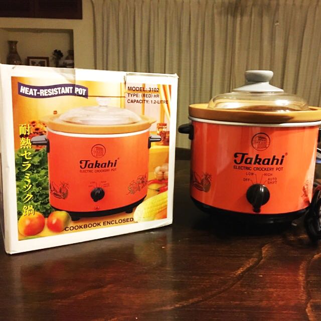 Takahi Electric Crockery Pot, TV & Home Appliances, Kitchen Appliances ...