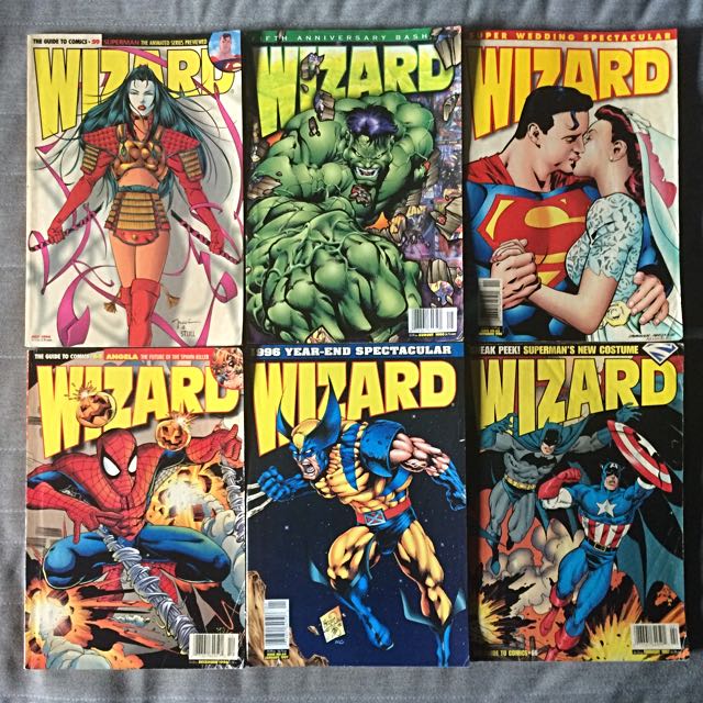Wizard Magazine Set, Books & Stationery, Magazines & Others on Carousell