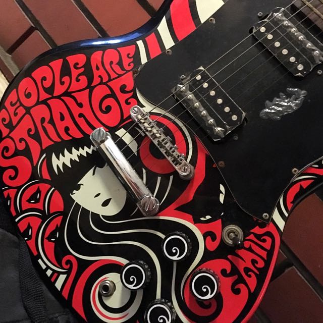 Epiphone Emily The Strange SG Guitar on Carousell