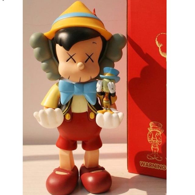 [PO] OriginalFake KAWS Disney Pinocchio puppet Doll, Bulletin Board ...