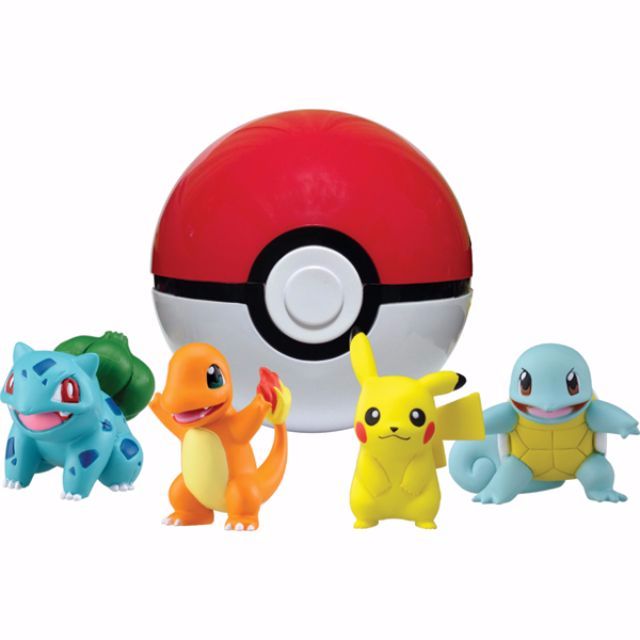 Pokemon Takara Tomy Moncolle - Charmander / Squirtle / Bulbasaur (set ...